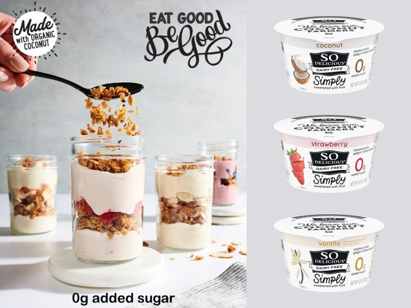 New...So Delicious Yogurts with zero grams of added sugar - Butterfield ...